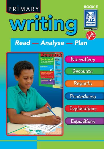 Primary Writing – Read, Analyse, Plan Book E – Ages 9–10 | Year 5