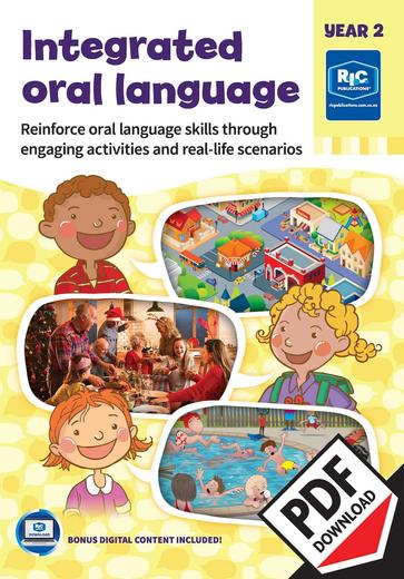 Integrated oral language — Year 2 ebook | Year 2