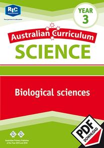 Curriculum Science – Biological Sciences – Ages 8-9 ebook | Year 4